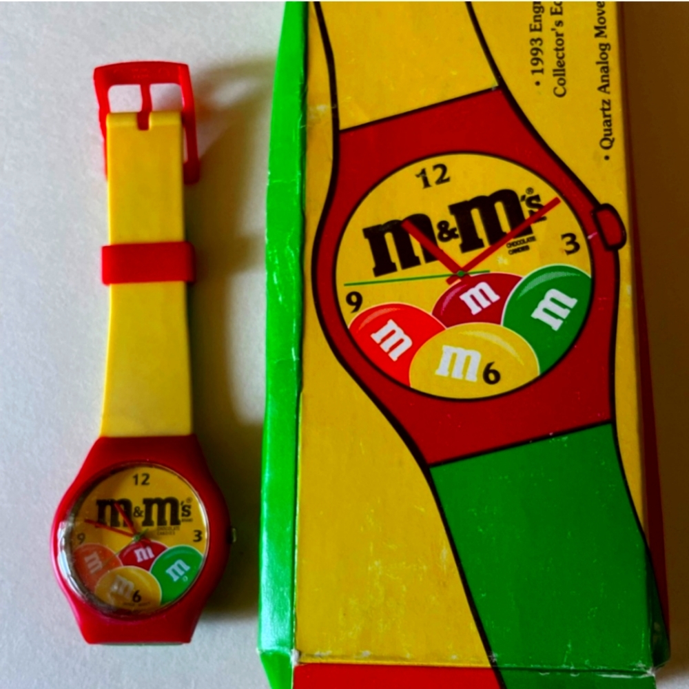 1993 Collectible M&M Watch-Final - Gem